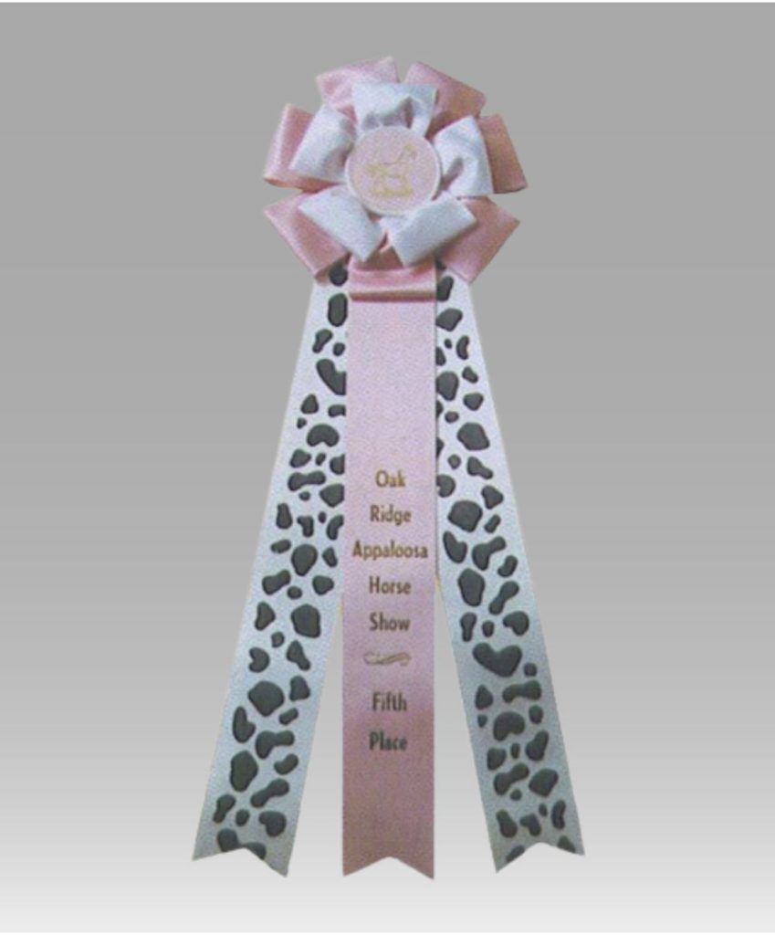Custom Rosette Ribbon - Ampros Awards