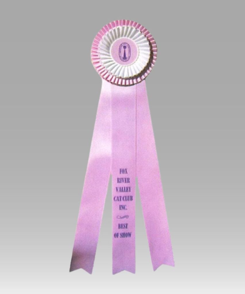Custom Rosette Ribbon - Ampros Awards