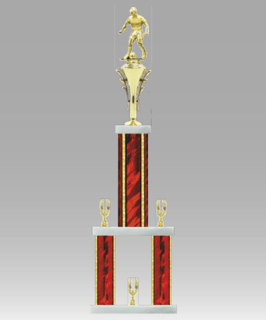 Triple Column Trophy 25" - 27" - Ampros Awards