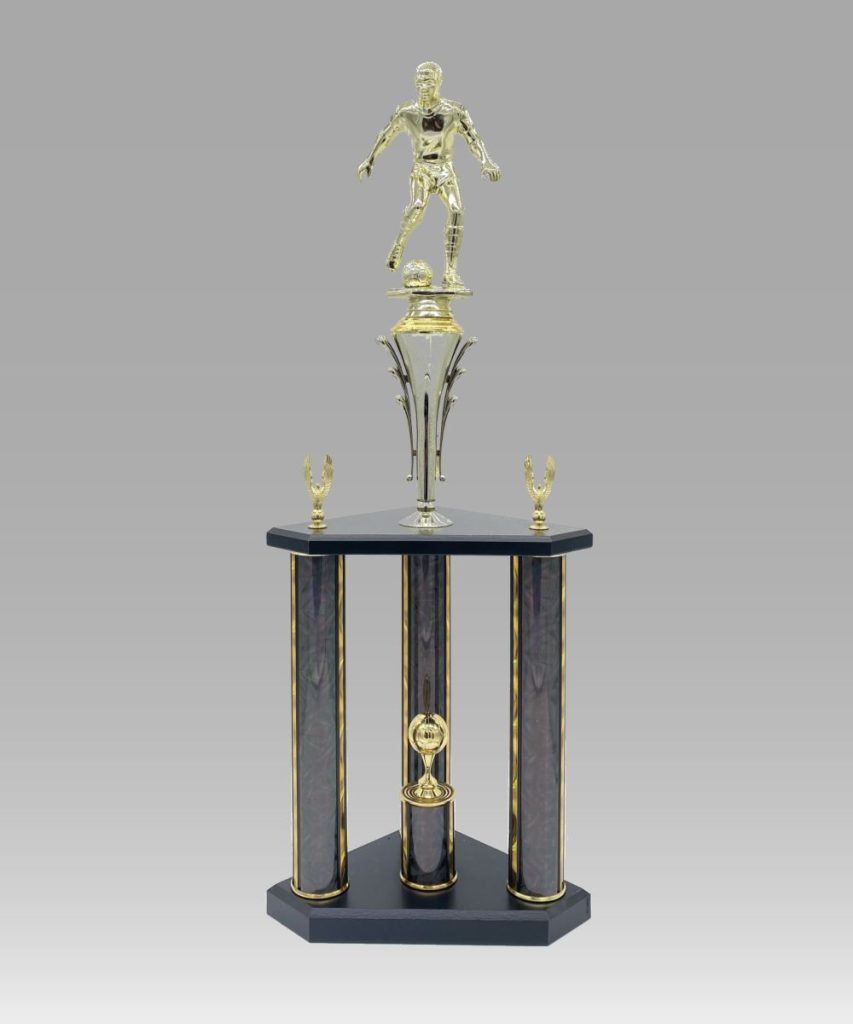 34" Premium 3 Column Trophy - Ampros Awards