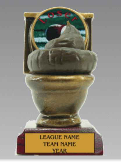 Loser Toilet Bowl Trophy - Ampros Awards