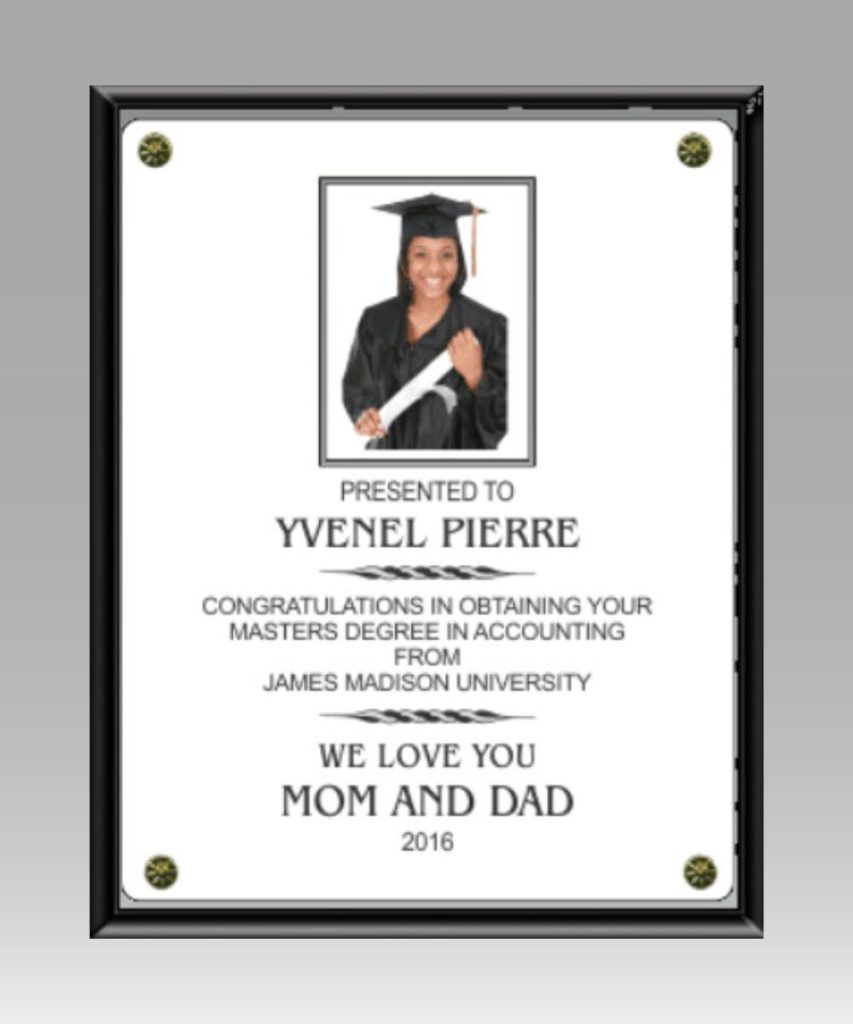 Custom Photo Plaque - Wood Plaque - Perfect For your Recent Grad ...