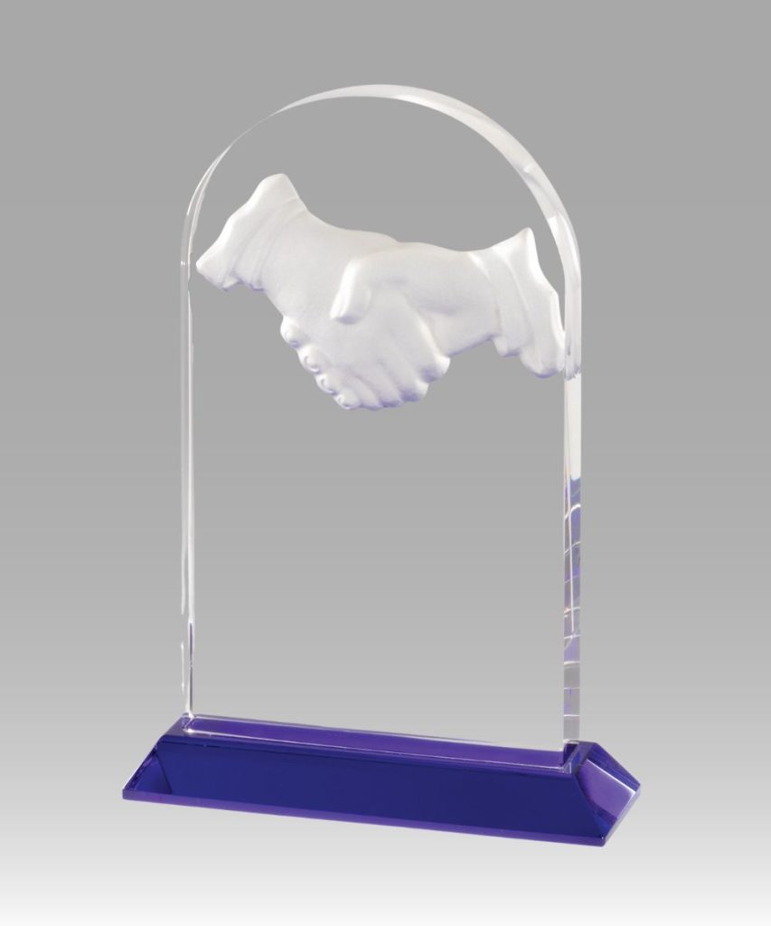 Crystal HandShake Award - Ampros Awards
