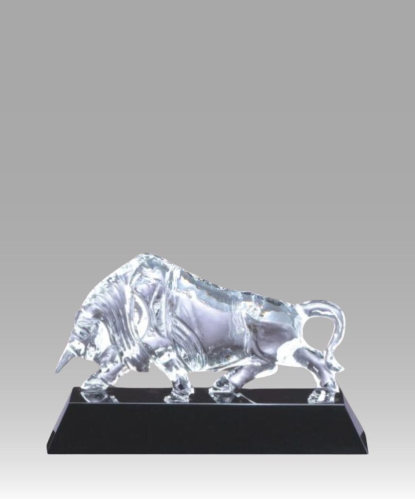 Crystal Bull - Ampros Awards