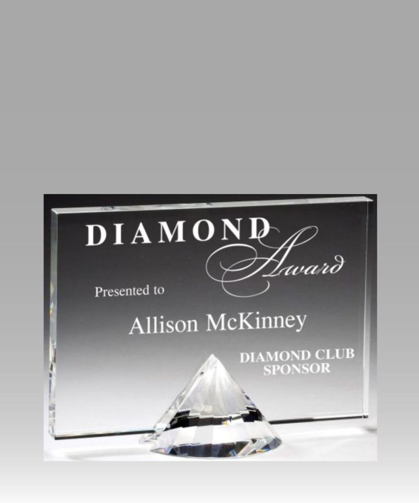 Crystal Diamond Billboard - Ampros Awards