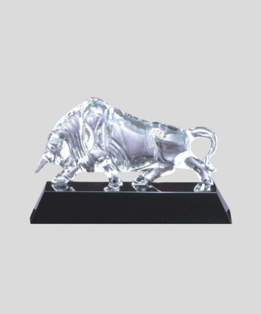 Crystal Bull - Ampros Awards