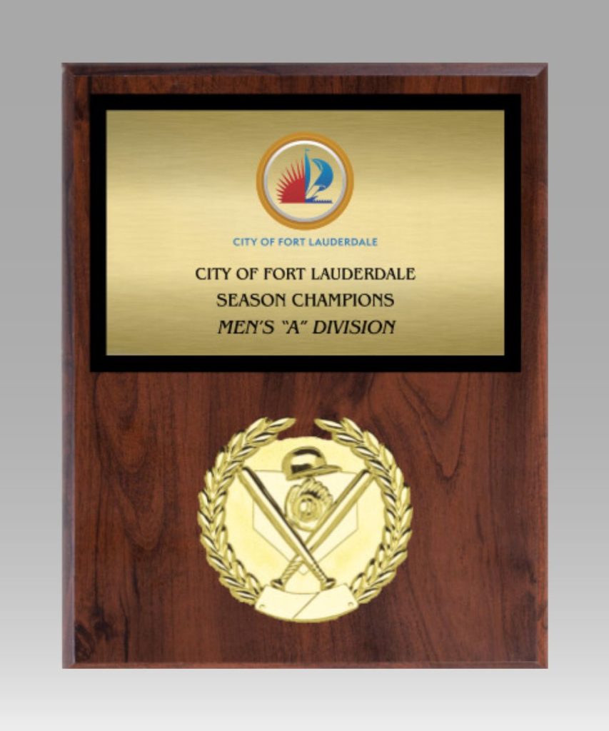 Cherry Plaque with Plaque Mount - Ampros Awards