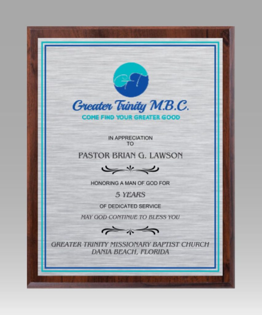 Standard Plaque Sizes at Bill Schoenfeld blog