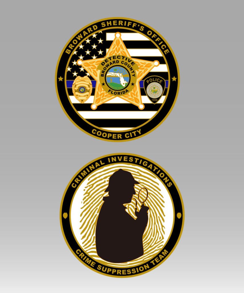 Custom Challenge Coin - Ampros Awards