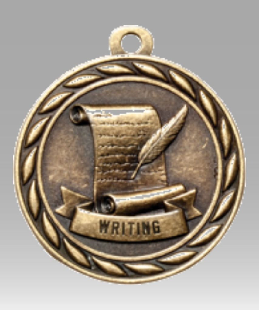Writing Medal - Ampros Awards