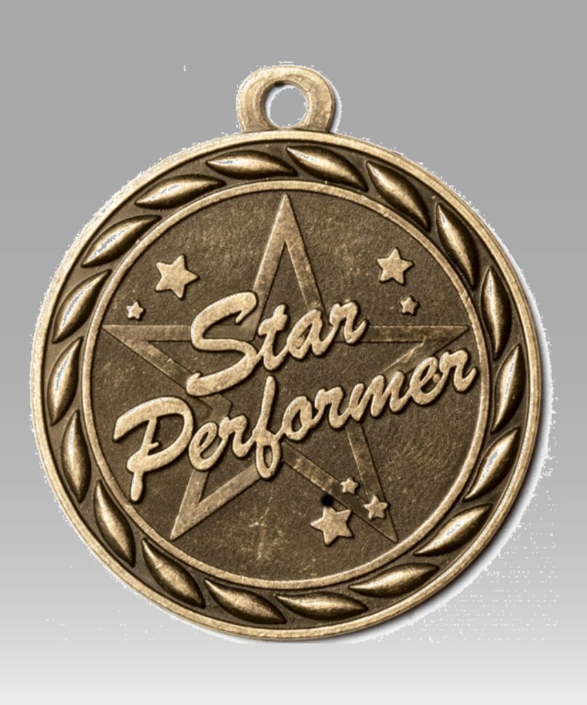 Star Performer Medal - Ampros Awards