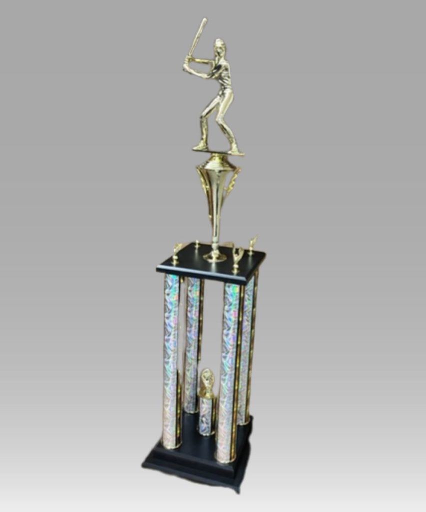 38" Premium 4 Column Trophy - Ampros Awards