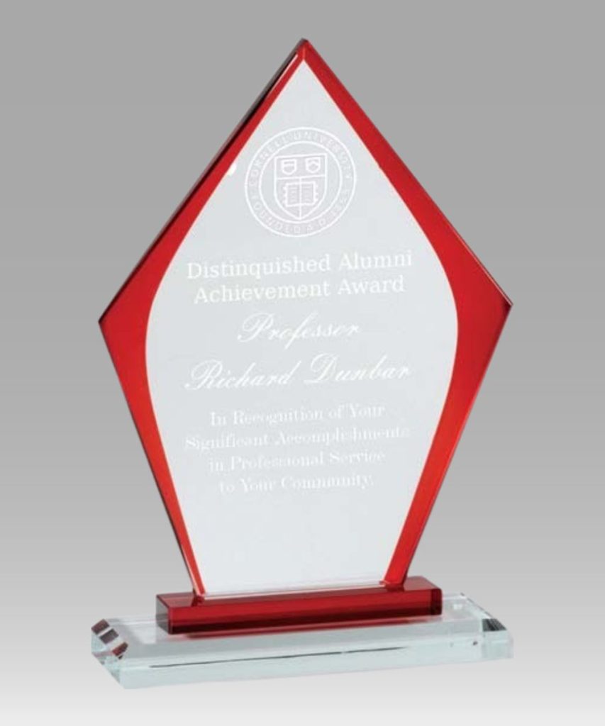 Ascendant Red Crystal Award - Ampros Awards